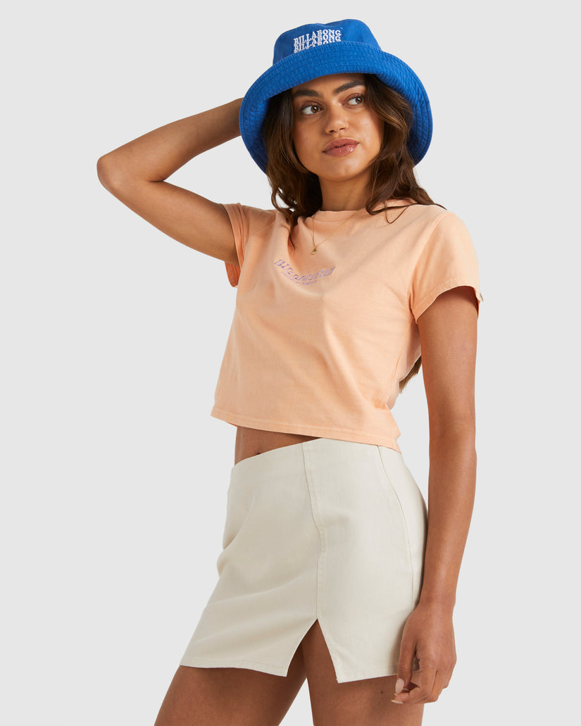 Womens Violeta Denim Skirt - WHITE CAP | Billabong AU