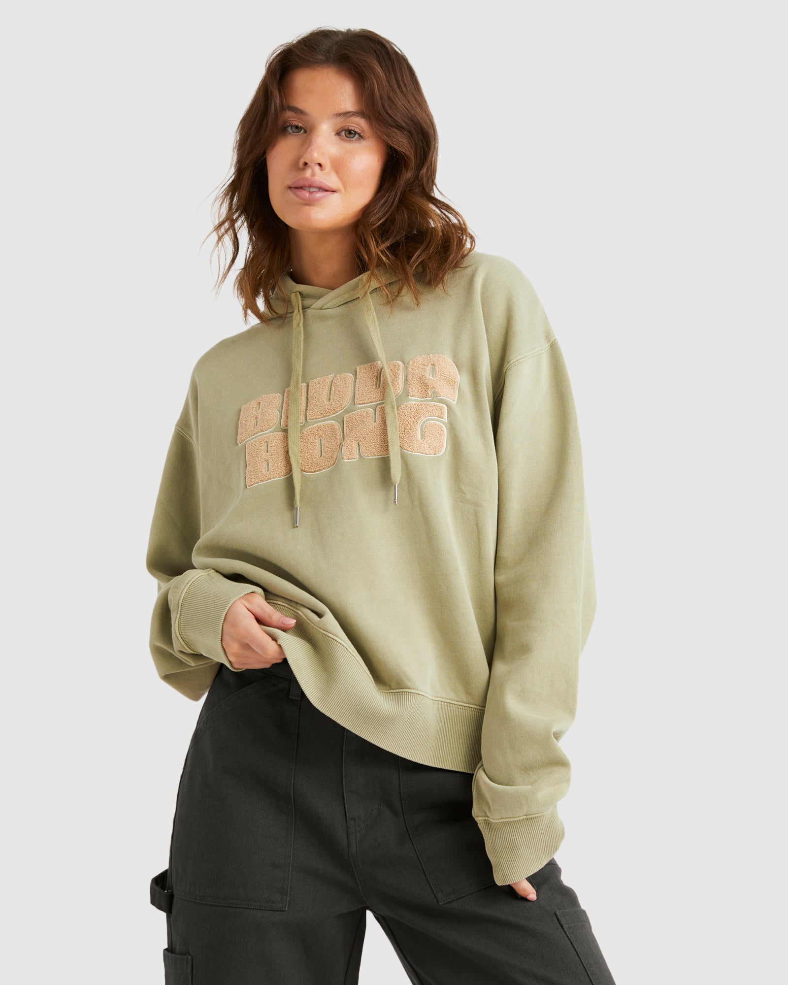 Womens Be Real Rio Hoodie - AVOCADO | Billabong AU