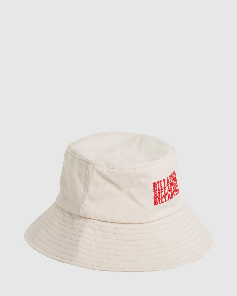 Womens Surf High Sun Faded Bucket Hat - SALT CRYSTAL | Billabong AU