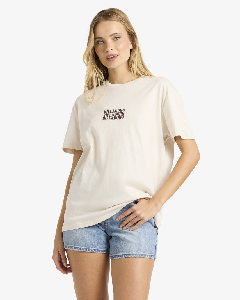 Womens Surf High T-Shirt - SALT CRYSTAL 1 | Billabong AU