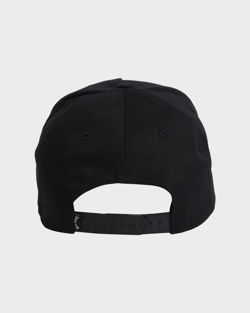 Mens Arch Flexfit 110 Snapback Cap - BLACK | Billabong AU