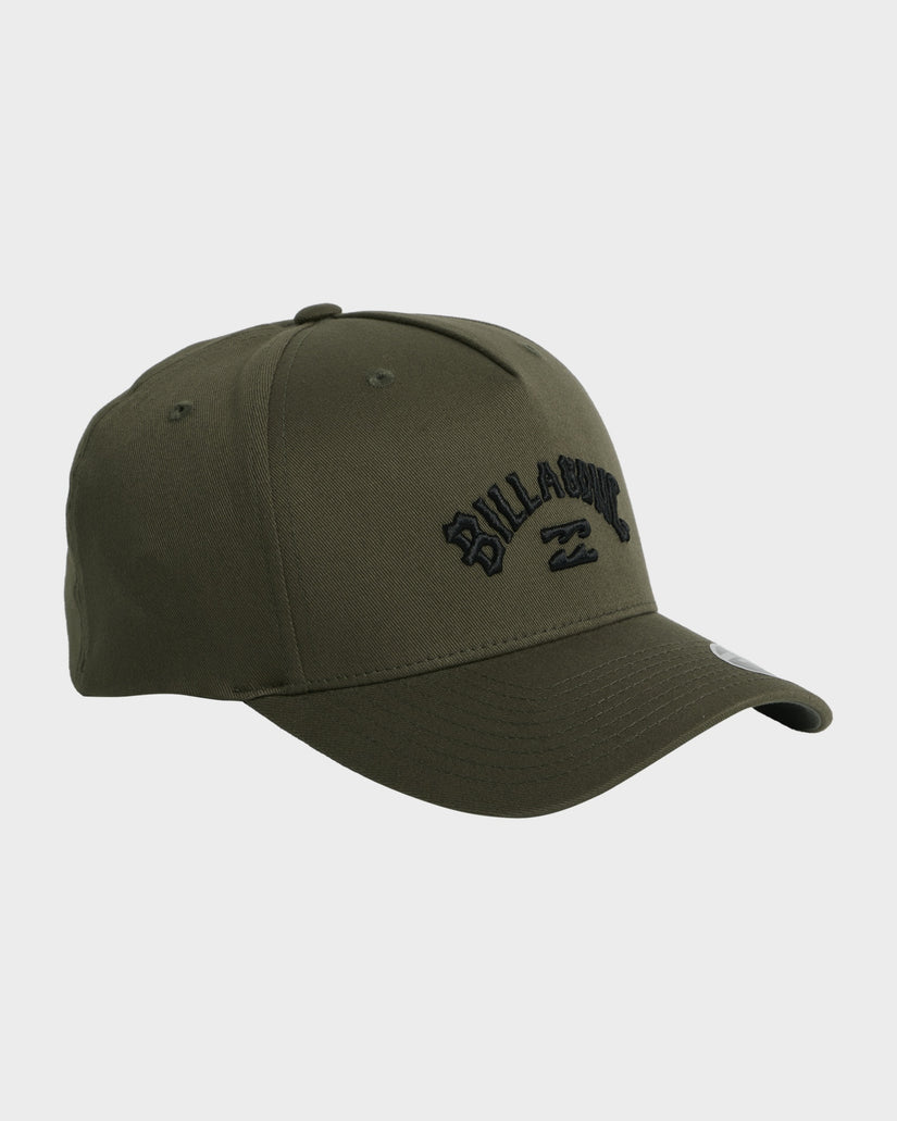 Mens Arch Flexfit 110 Snapback Cap - OLIVE | Billabong AU