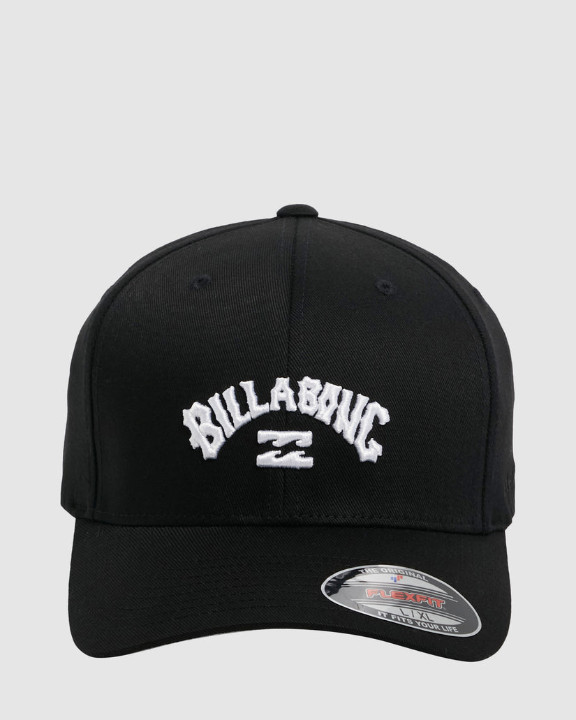Mens Arch Flexfit Cap - BLACK | Billabong AU