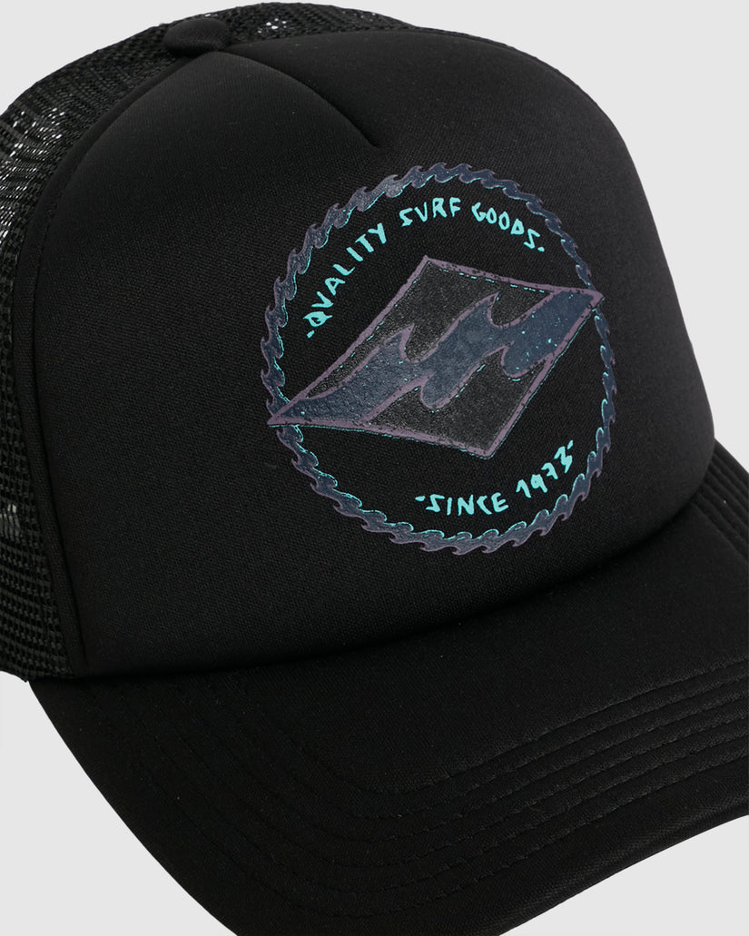 Mens Norfolk Trucker Cap - BLACK | Billabong AU