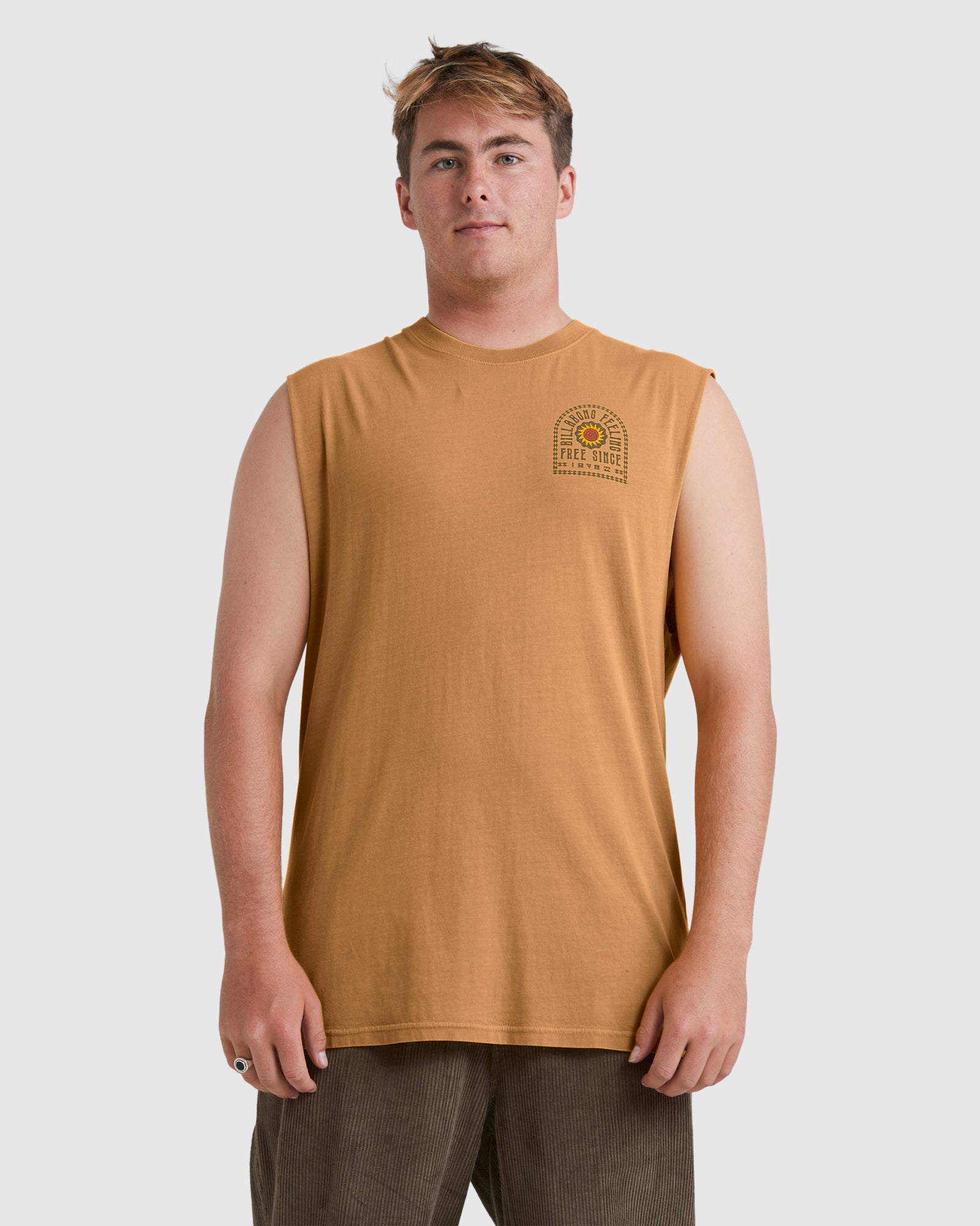 Steady Tank Top - DUSTY GOLD | Billabong AU